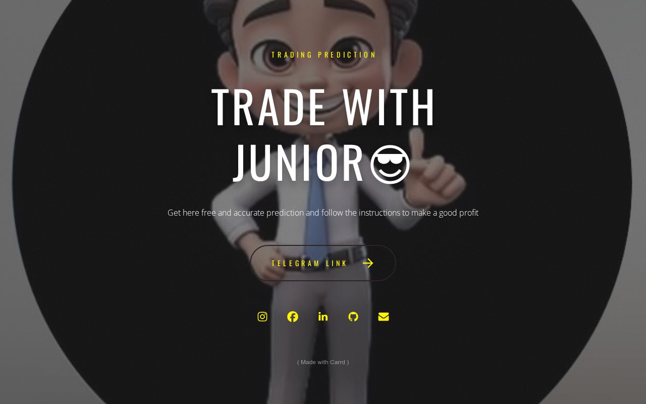 TRADE WITH JUNIOR